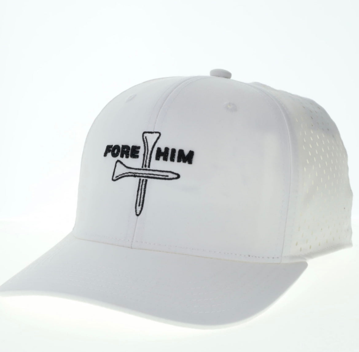 Genesis Collection Hat- White – FORE HIM